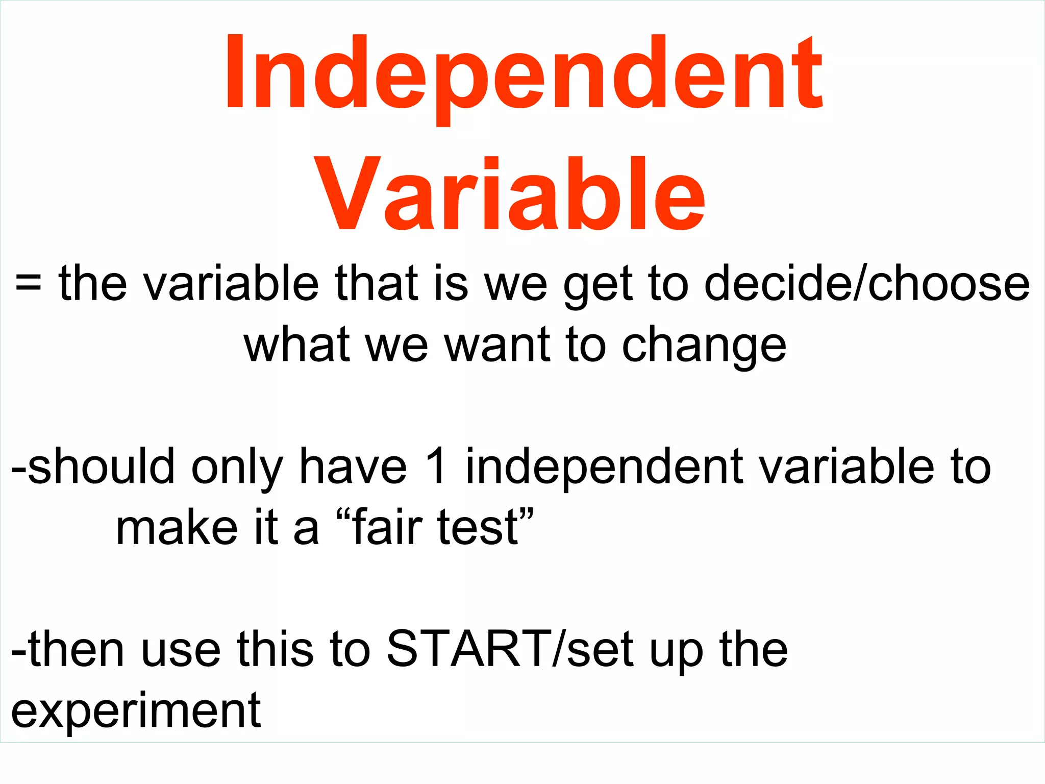 Experimental Design and the Bacteria lab | PPT