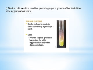 Bacterial aerobial culture techniques ppt | PPTX