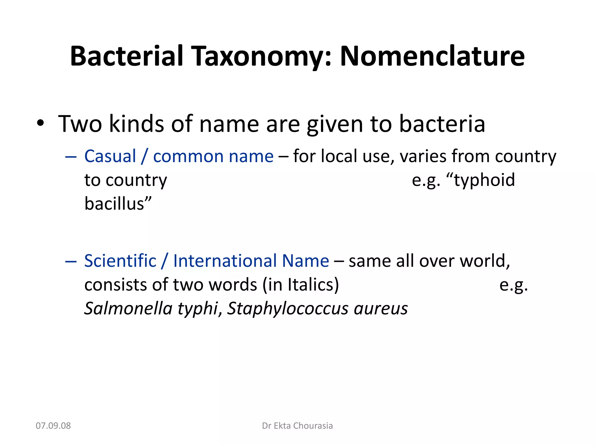 Bacterial anatomy and its component | PPT