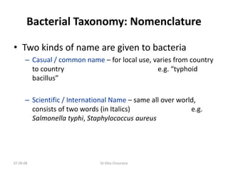 Bacterial anatomy and its component | PPTX