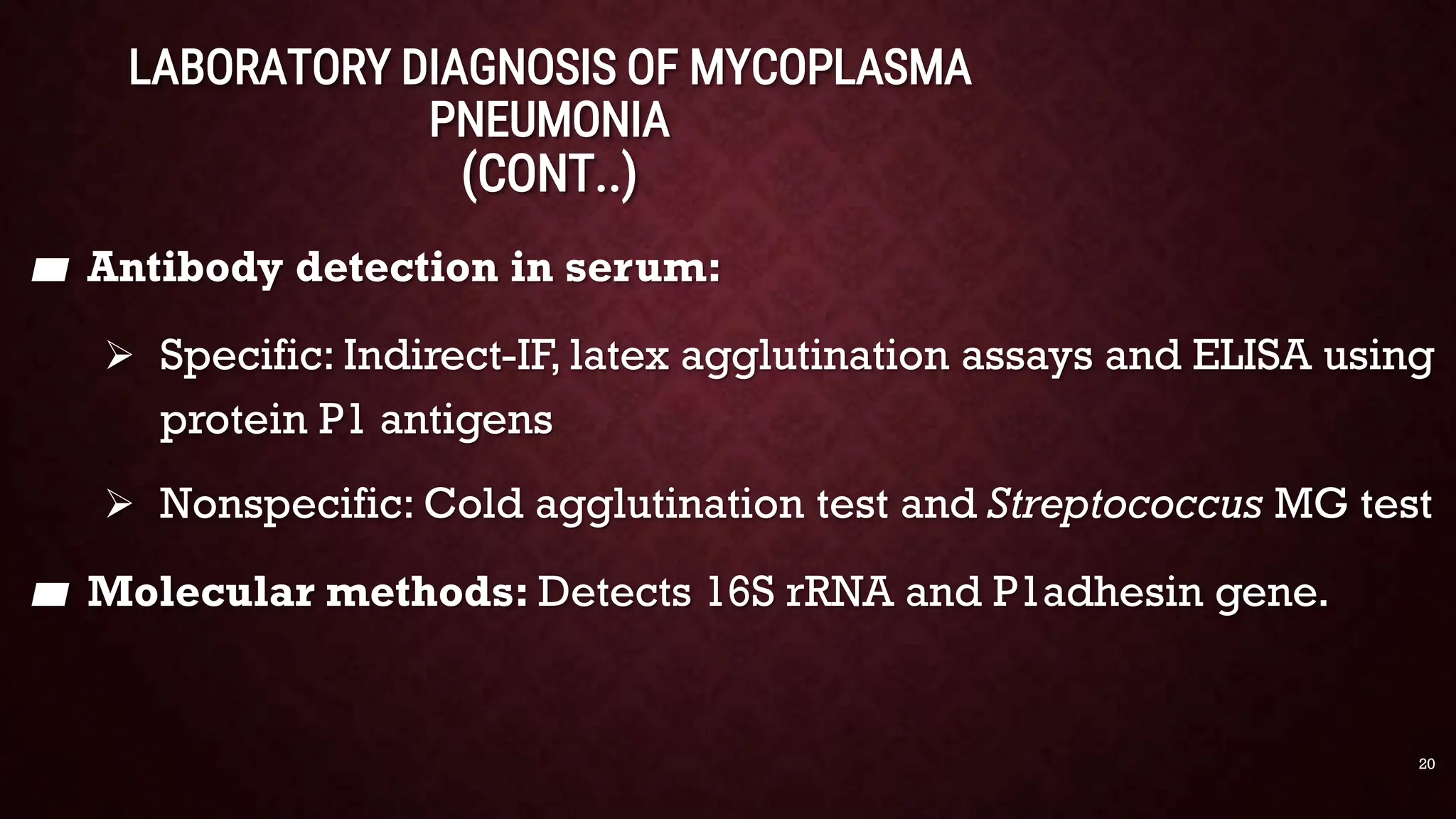 Bacterial Atypical pneumonia and its microbiological a[sectspptx | PPTX