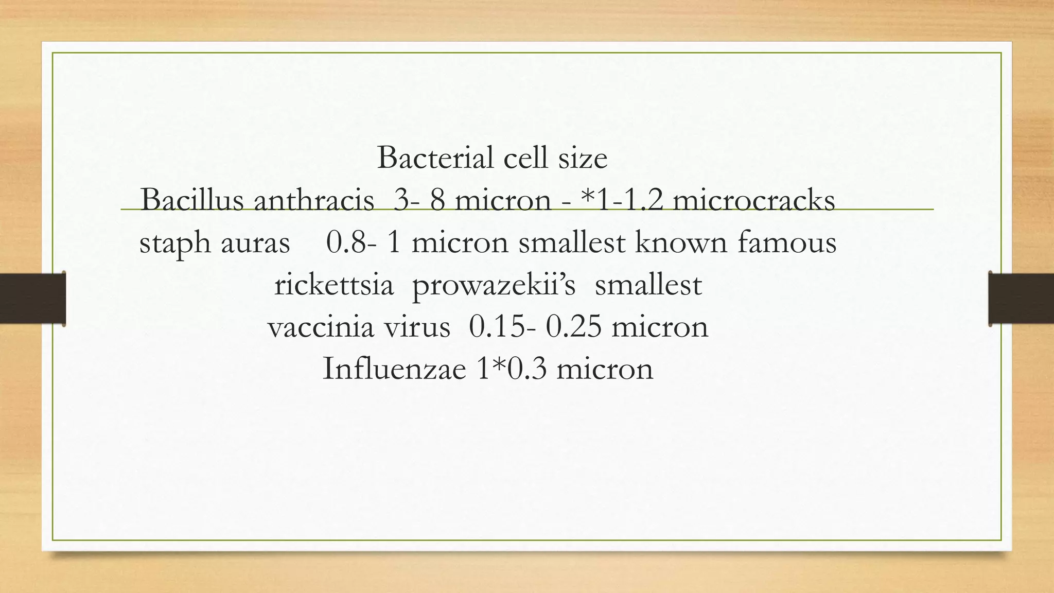 Bacterial cell morphology | PPT