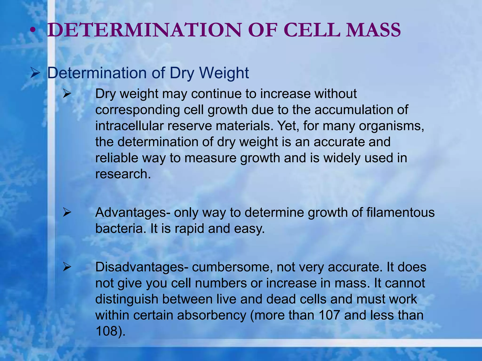 Bacterial Cells Enumeration | PPTX