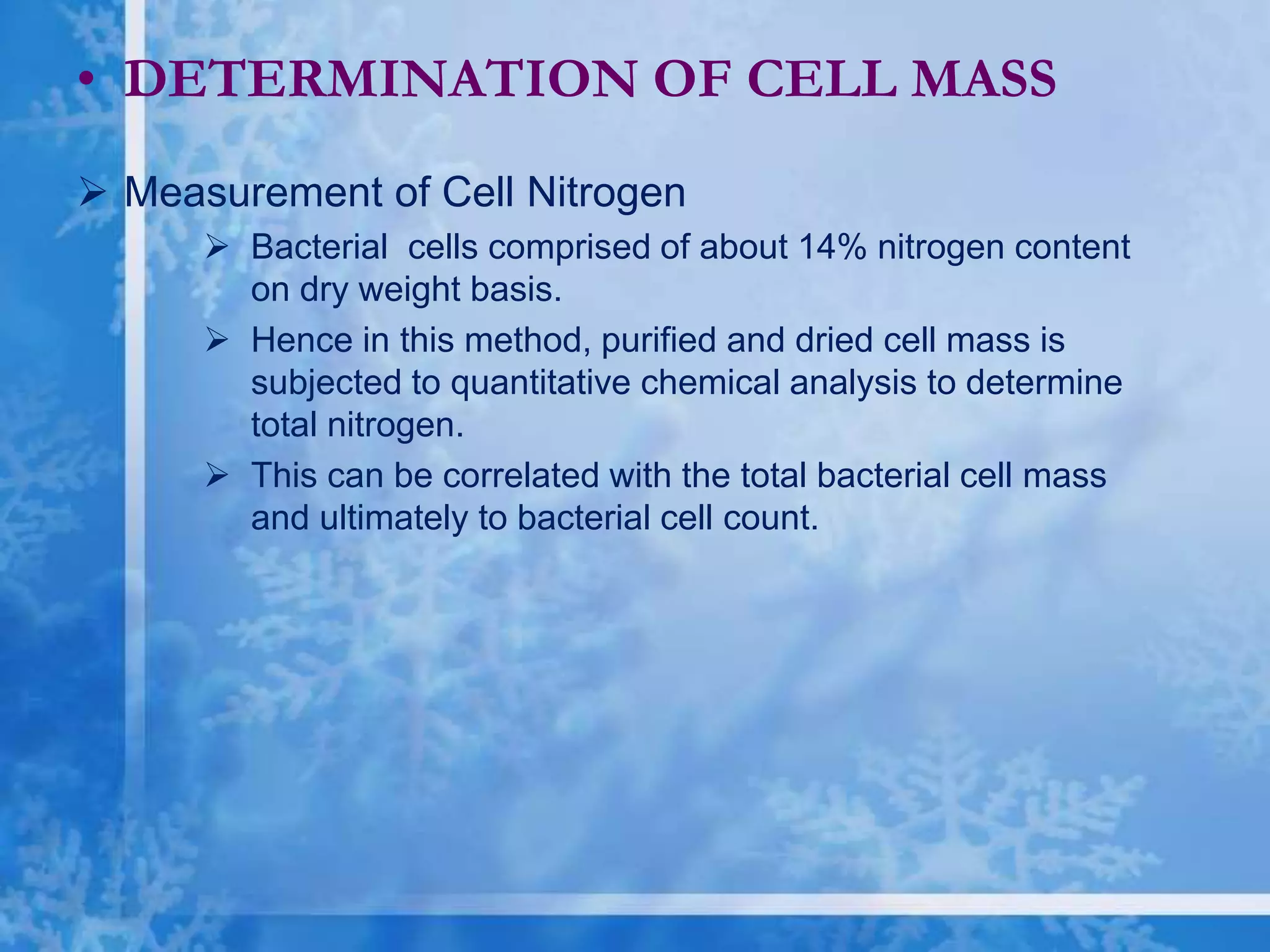 Bacterial Cells Enumeration | PPTX Bacterial Cells Enumeration | PPTX