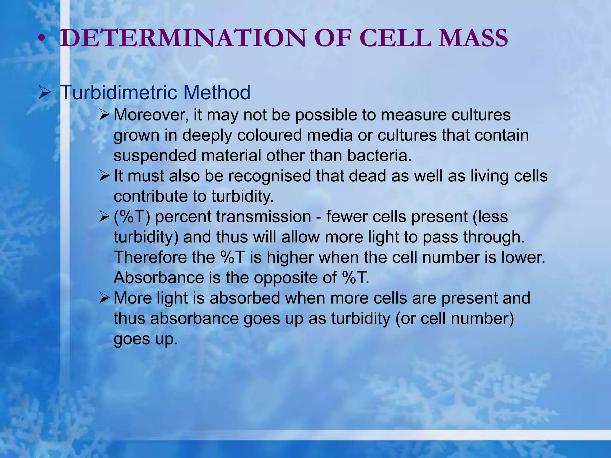 Bacterial Cells Enumeration | PPTX Bacterial Cells Enumeration | PPTX