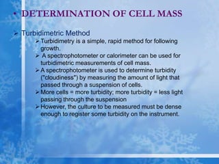 Bacterial Cells Enumeration | PPTX