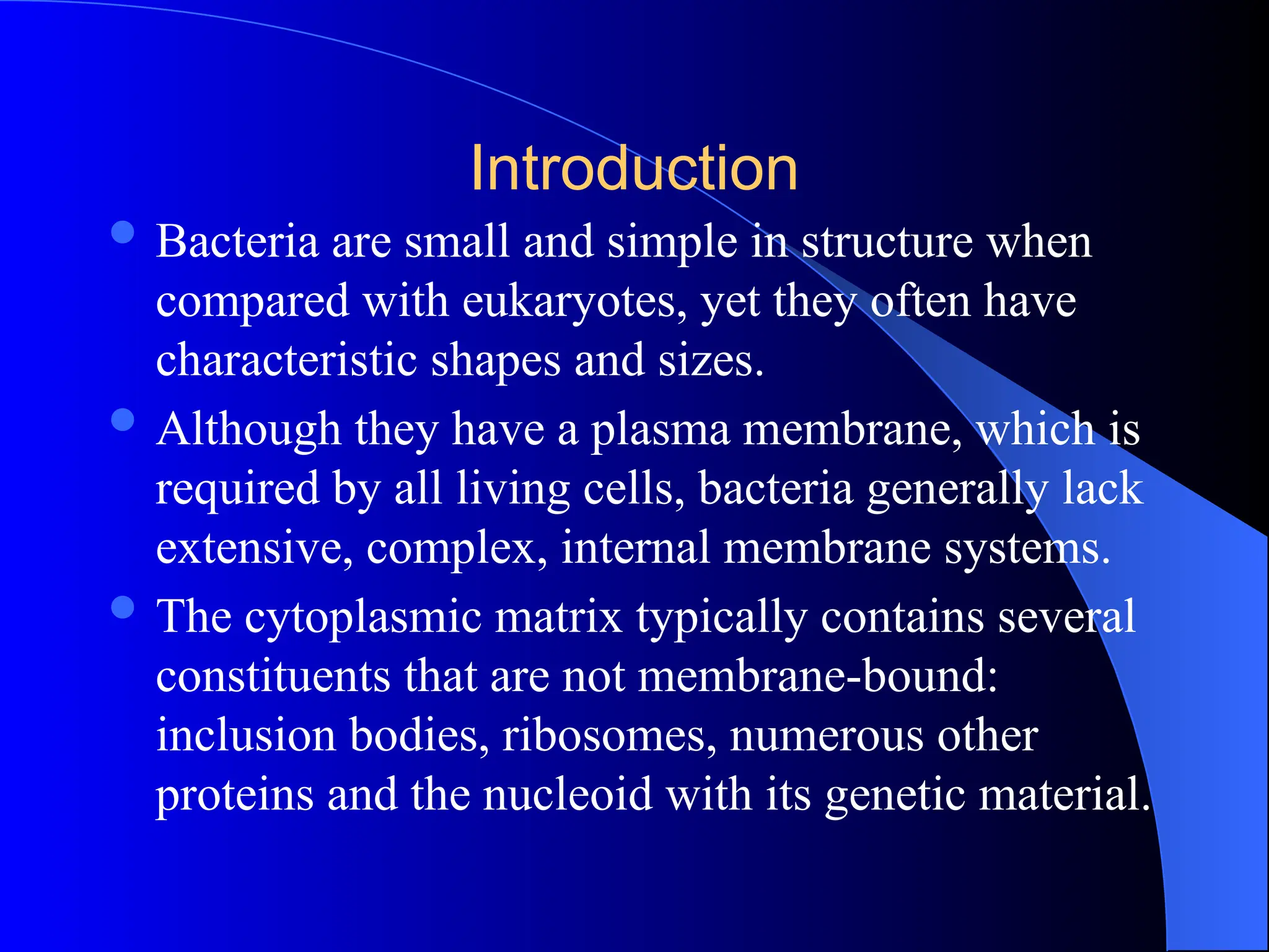 Bacterial Cell Structure and how it is important | PPT