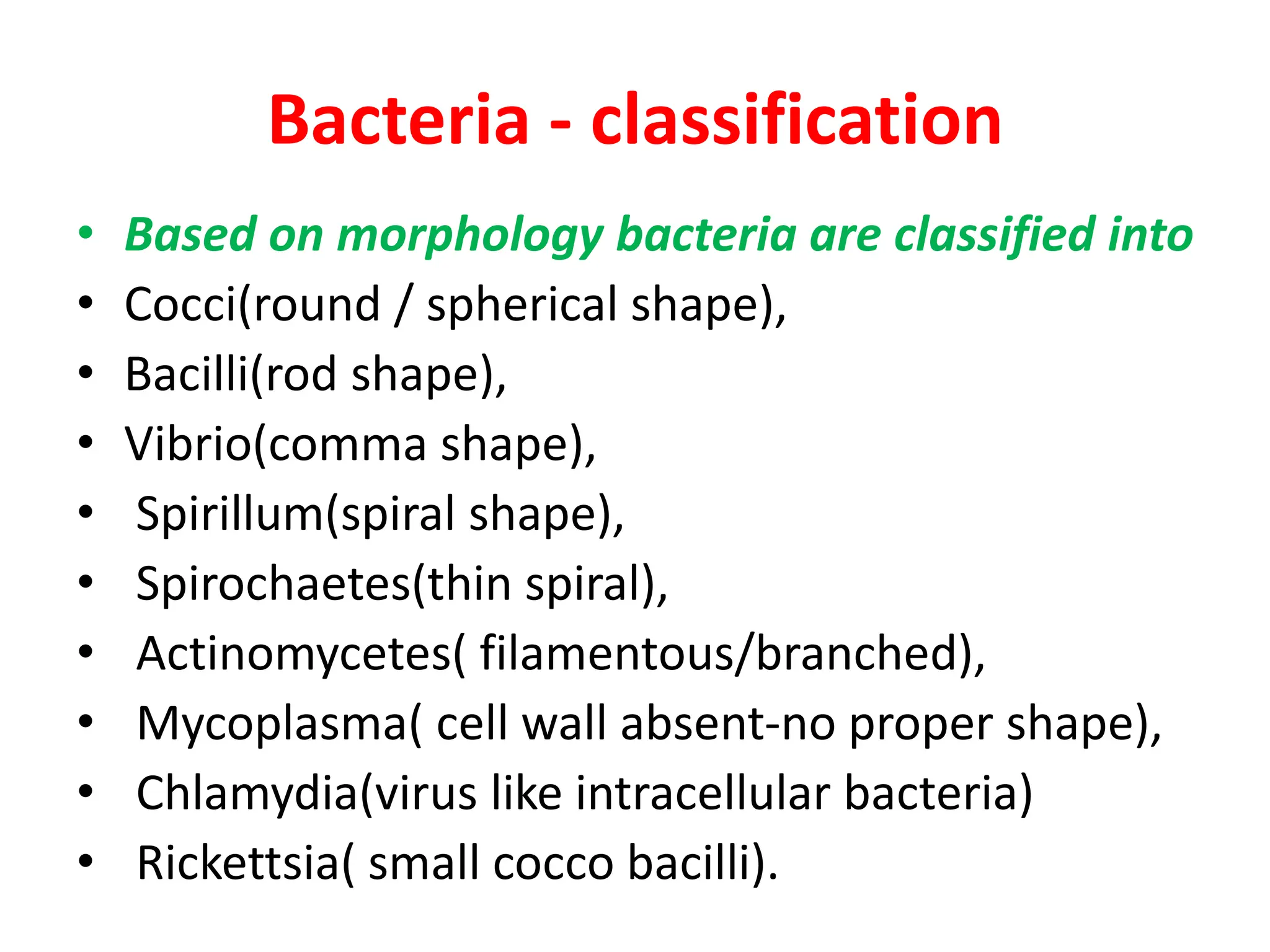 Bacterial cell structure & classification DR C P PRINCE | PPTX