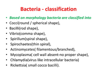 Bacterial cell structure & classification DR C P PRINCE | PPTX | Biological Sciences | Science