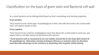 Bacterial Classification.pptx........... | PPTX