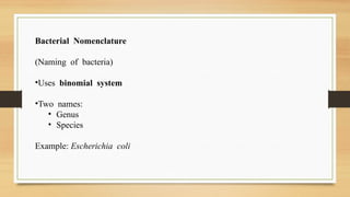 Bacterial classification and nomenclature.pptx