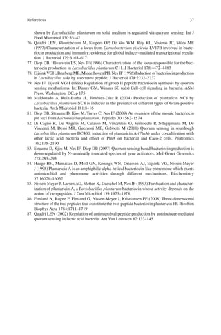 Bacterial communication in foods | PDF
