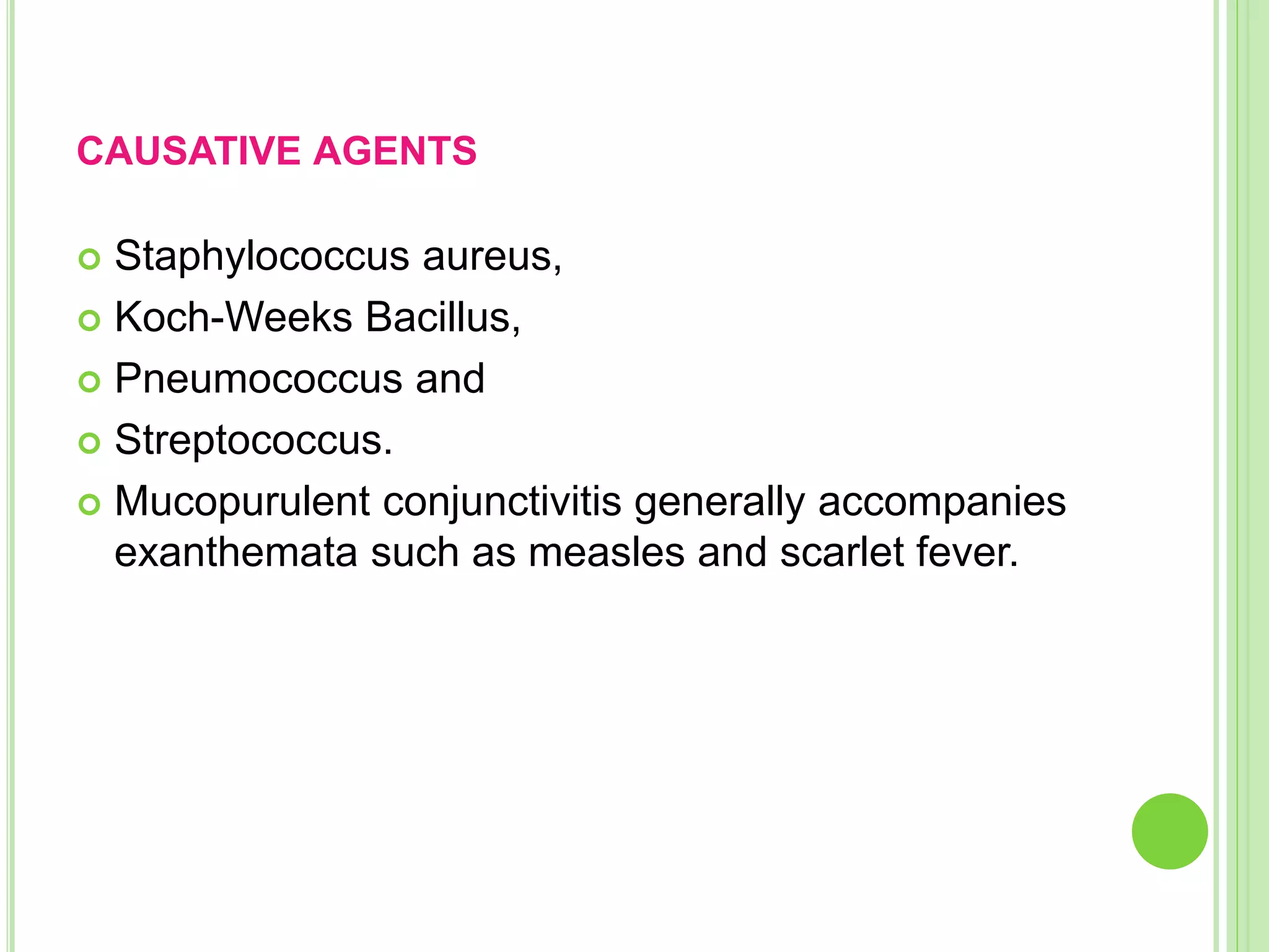 Bacterial conjunctivitis Pharmacotherapy | PPTX