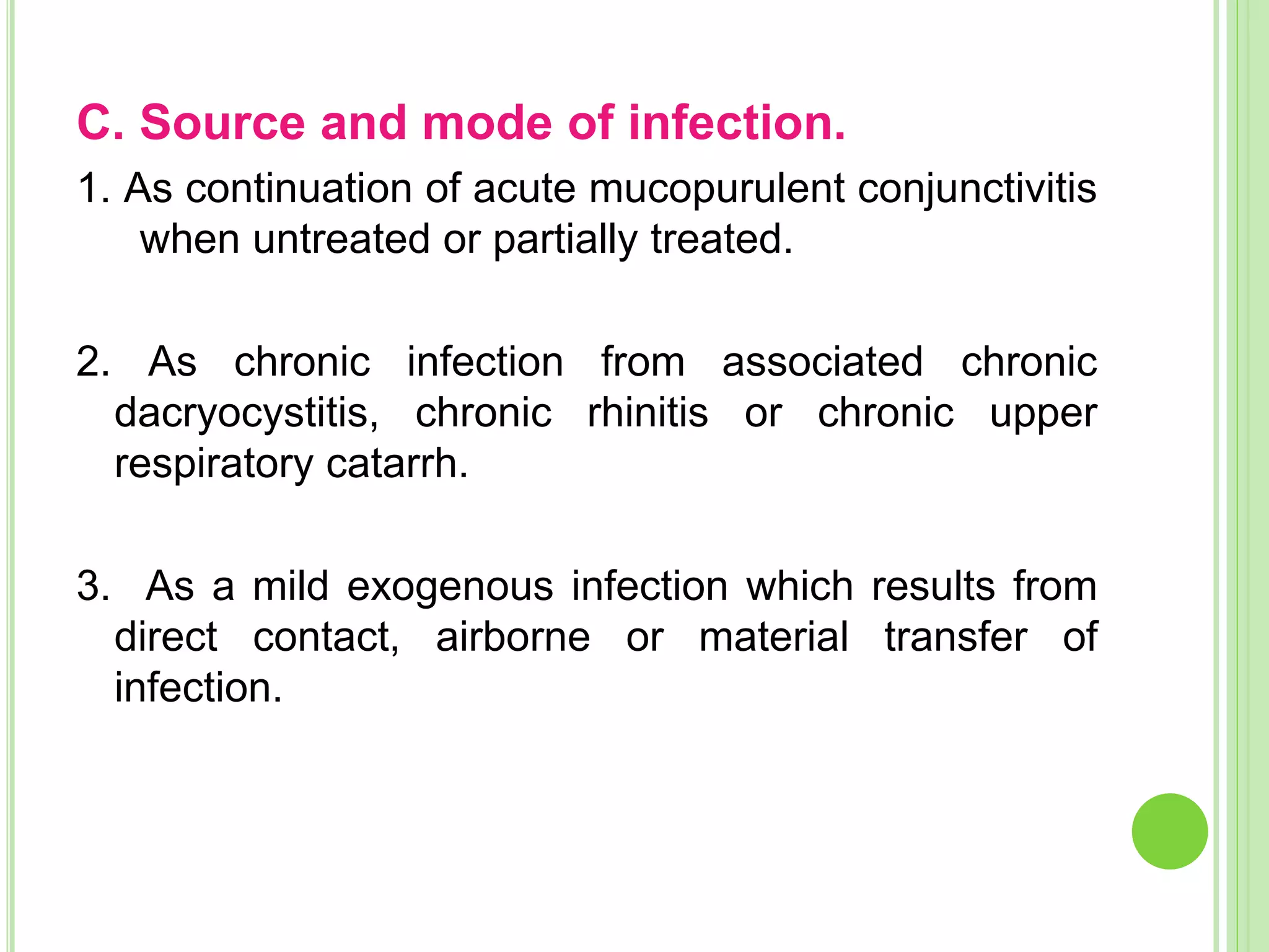 Bacterial conjunctivitis Pharmacotherapy | PPTX