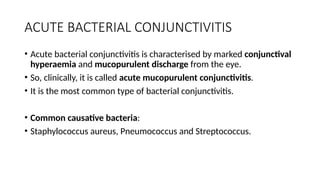 Eye disease Bacterial conjuctivitis.pptx