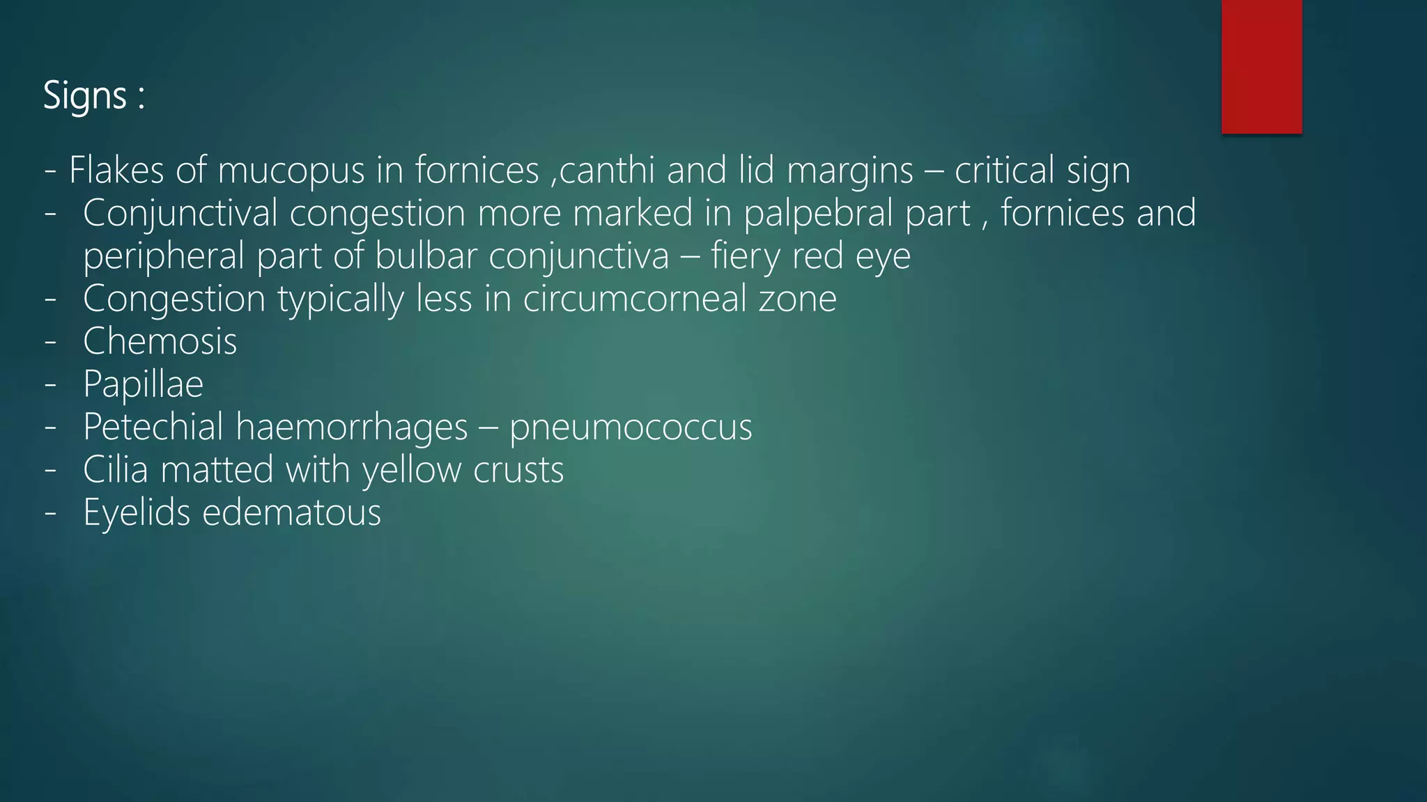 Bacterial conjunctivitis | PPTX