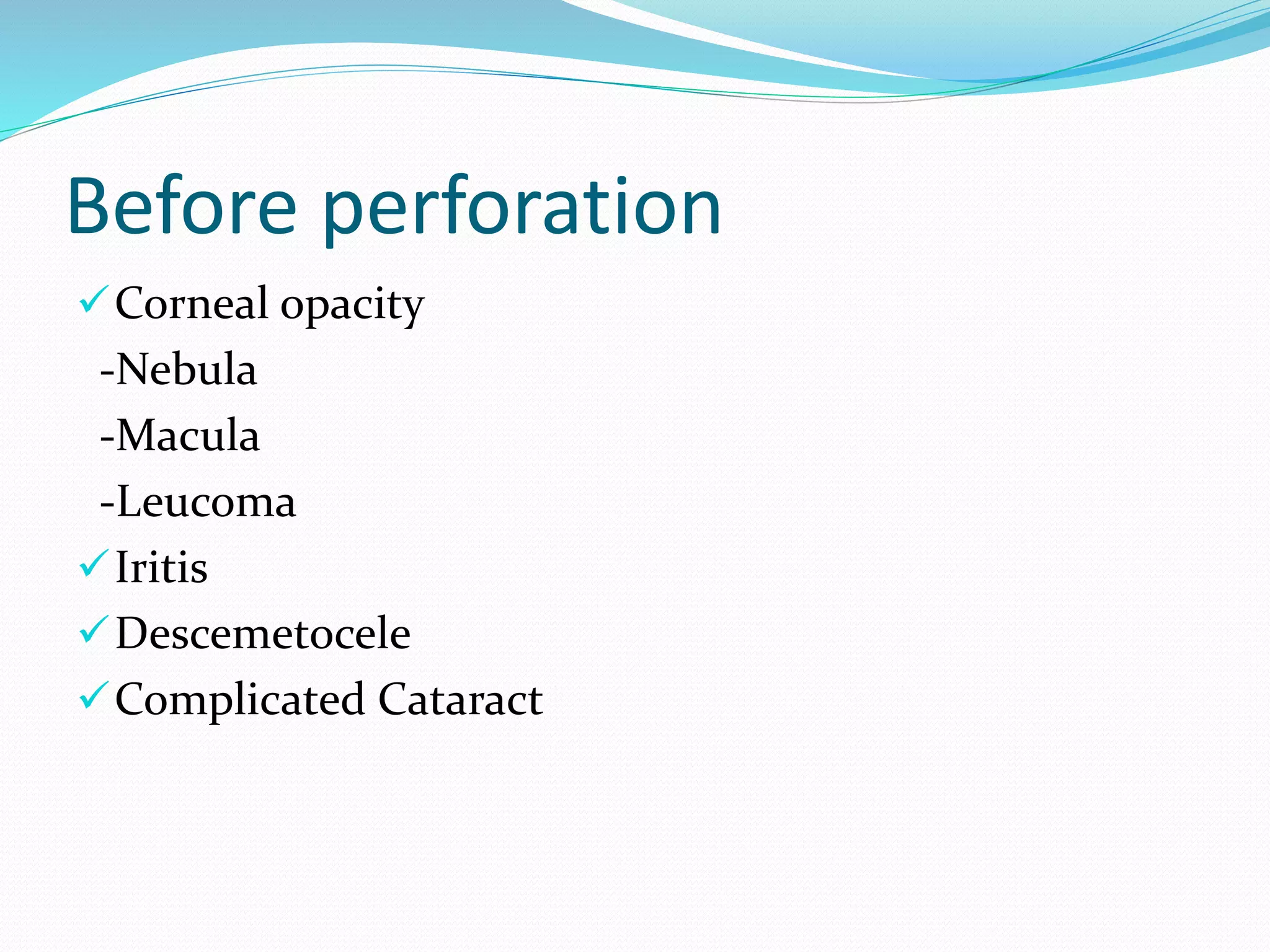 Bacterial corneal ulcer | PPTX