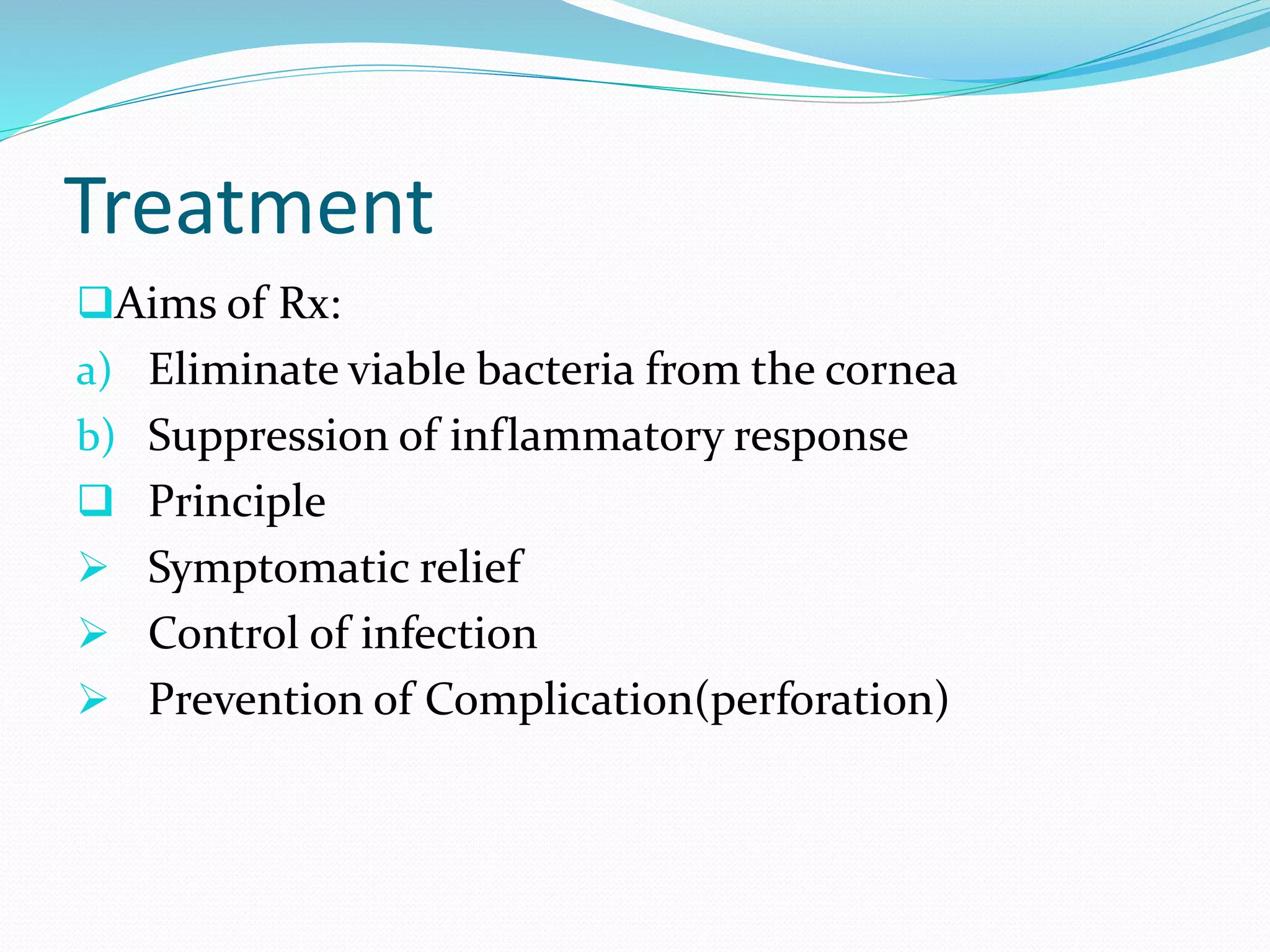 Bacterial corneal ulcer | PPTX