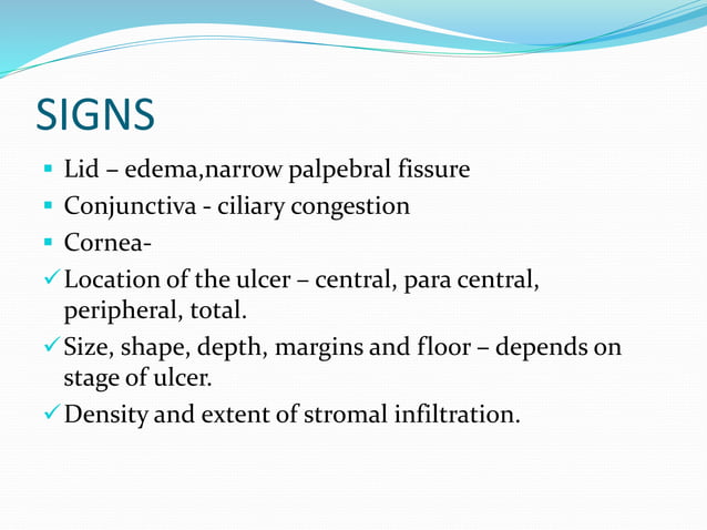 Bacterial Corneal Ulcer Pptx