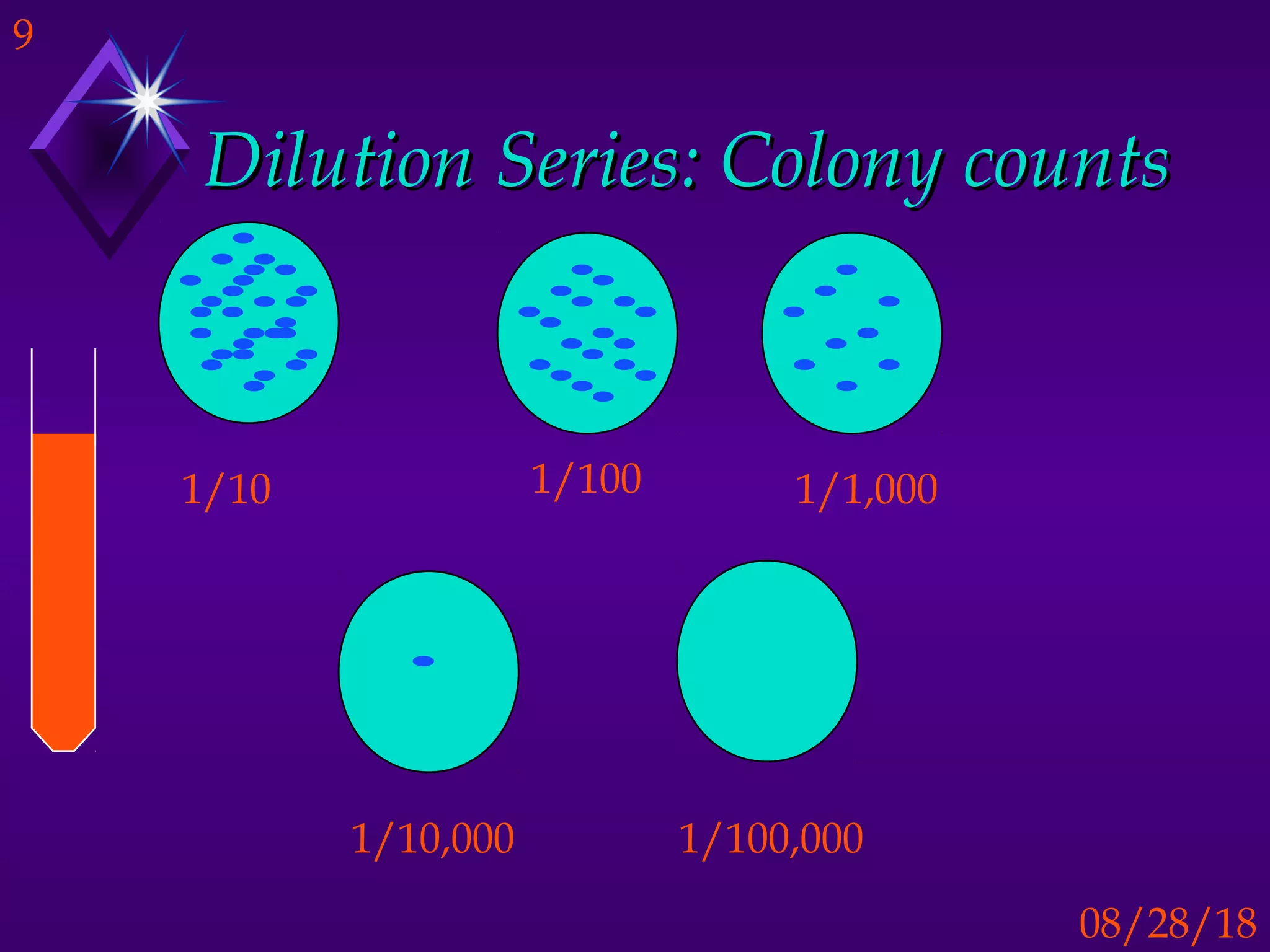 Bacterial count, method to count bacteria | PPT