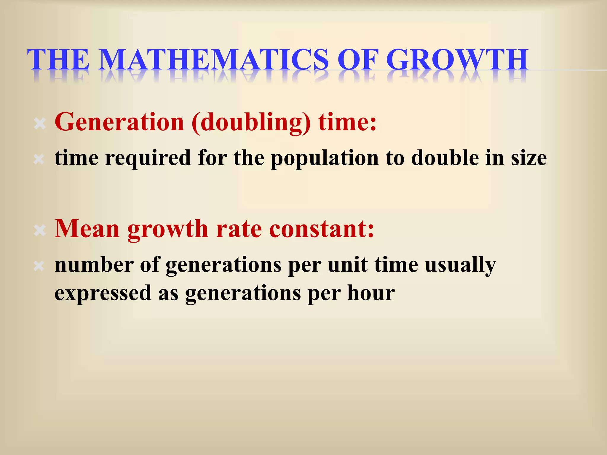 Bacterial Growth curve | PPT
