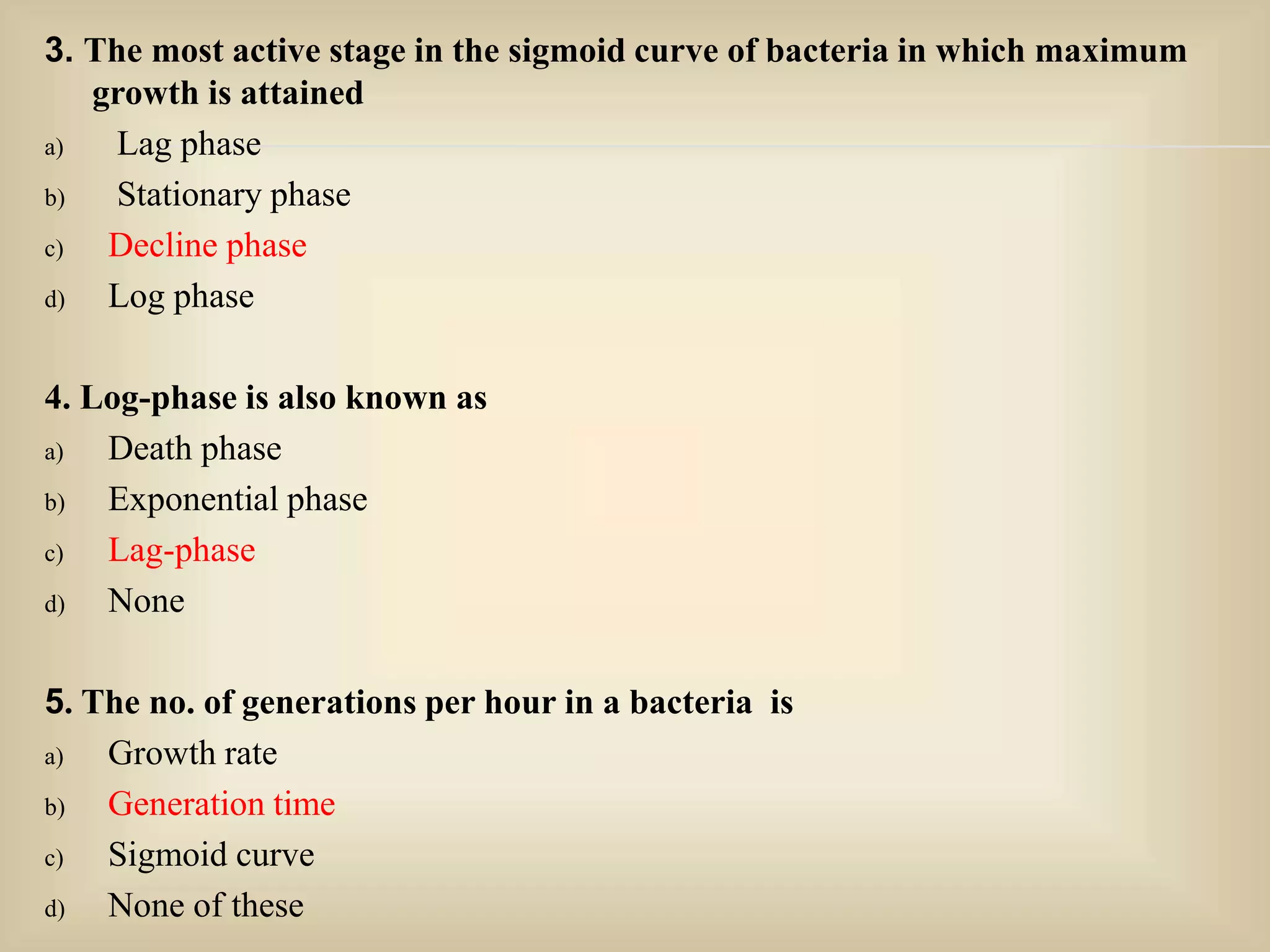 Bacterial Growth curve | PPT
