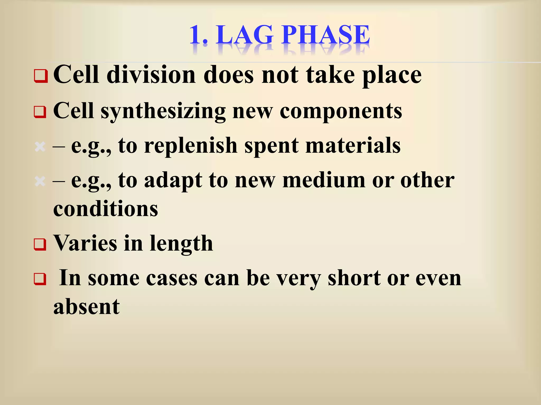 Bacterial Growth curve | PPT