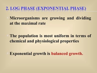Bacterial Growth Curve, typical microbial growth pattern.ppt