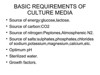 Bacterial culture | PPT