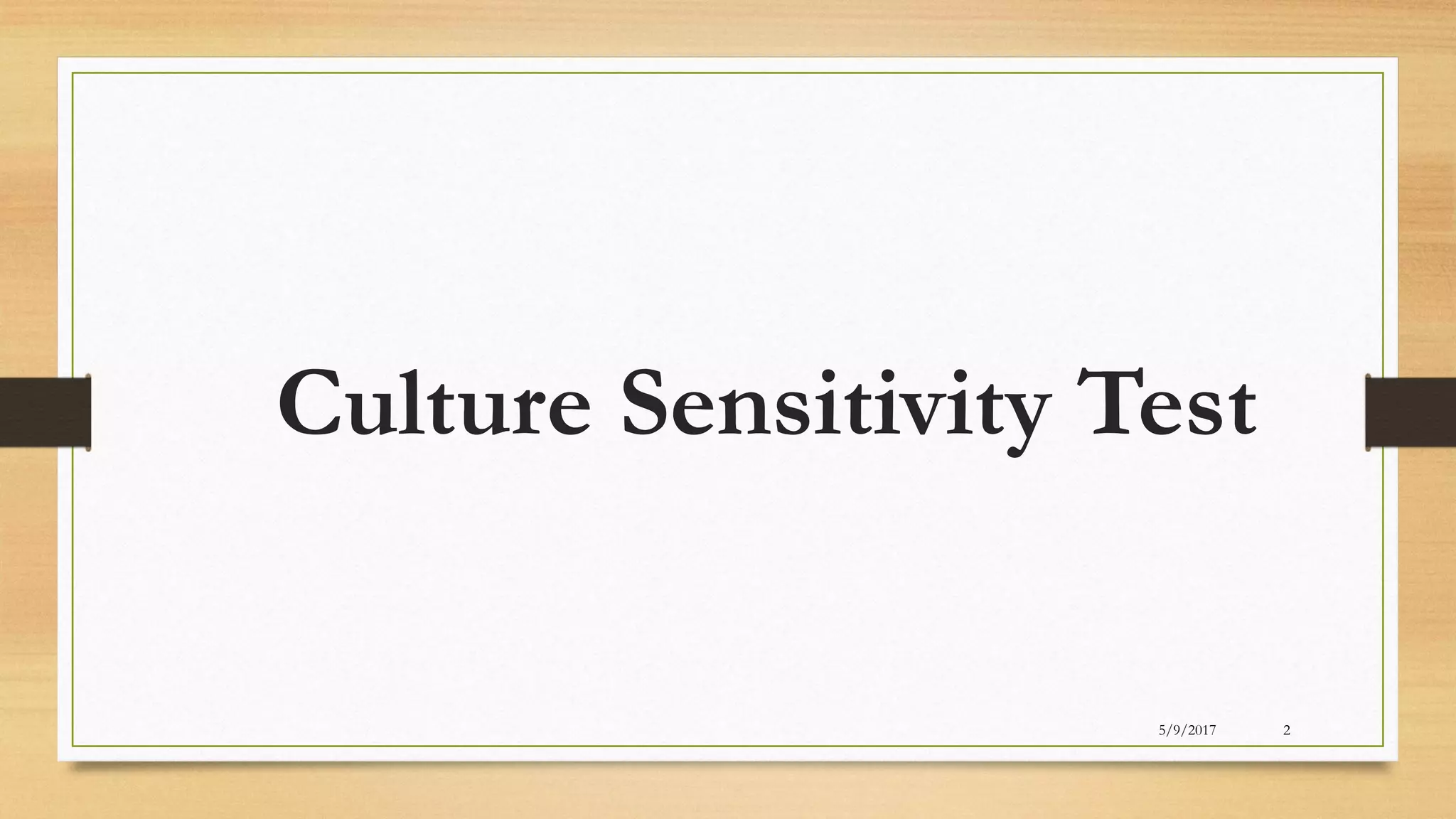 Bacterial culture, identification and antibiotic sensitivity test | PDF