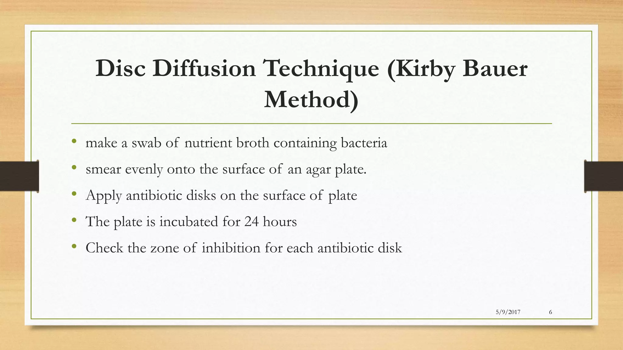 Bacterial culture, identification and antibiotic sensitivity test | PDF