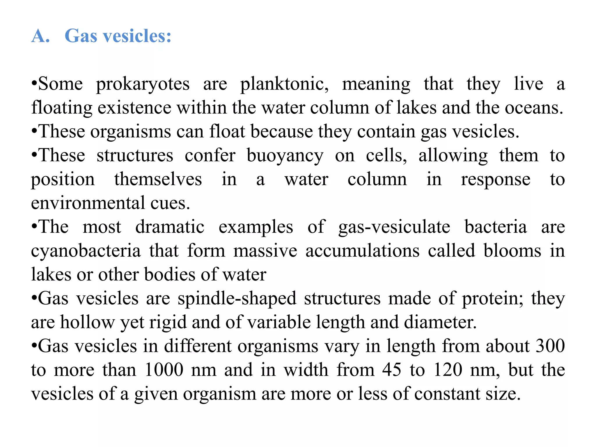 Bacterial cytology cell inclusions | PPTX