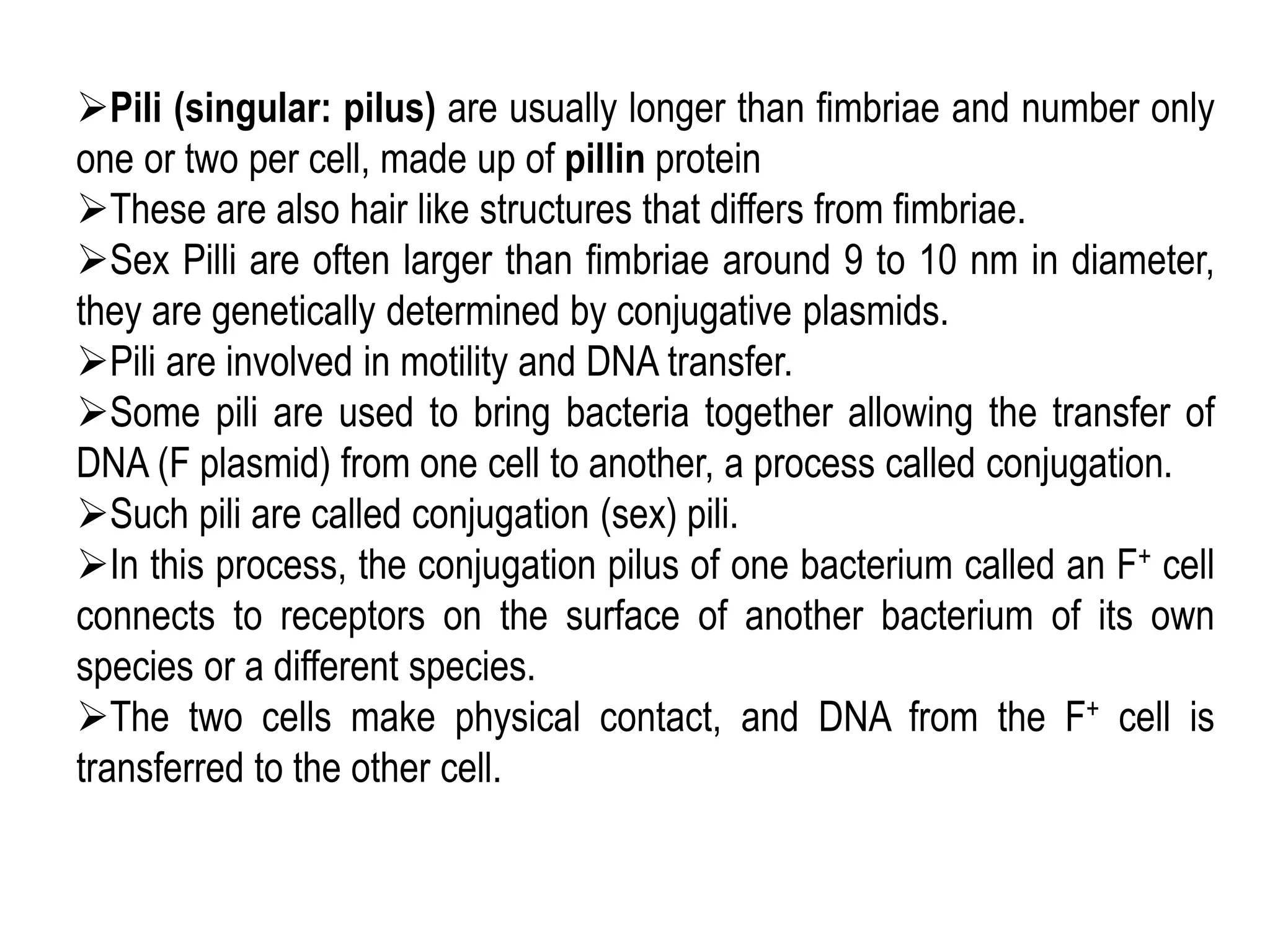 Bacterial cytology flagella, fimbriae and pilli | PPTX