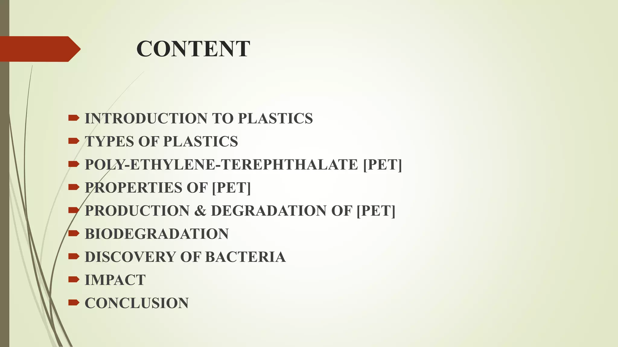 Bacterial degradation of pet | PPTX