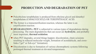 Bacterial degradation of pet | PPT