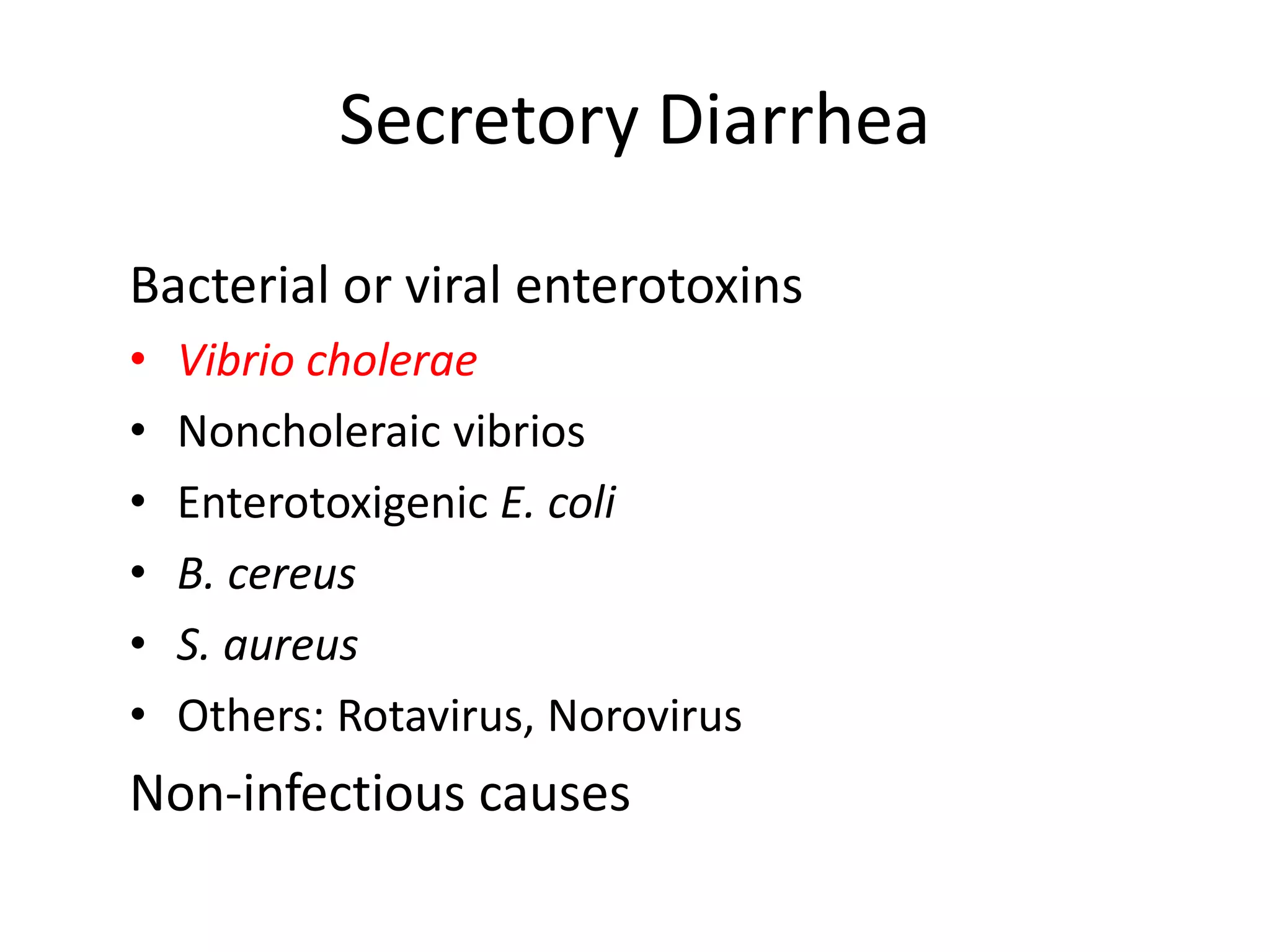 Bacterial diarrhea 2013 4th year unza medical,by DR MWANSA | PPTX