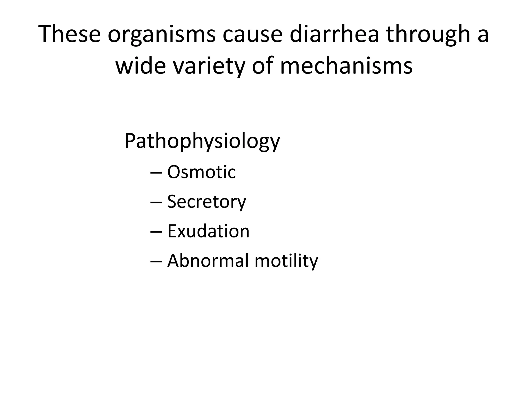 Bacterial diarrhea 2013 4th year unza medical,by DR MWANSA | PPTX