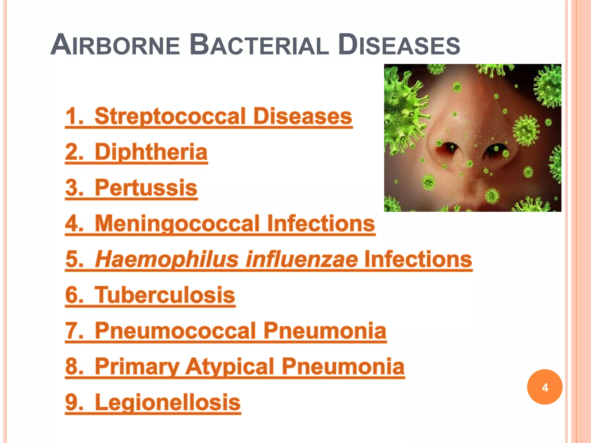 Bacterial diseases | PPTX