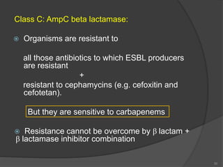 Bacterial drug resistance | PPTX