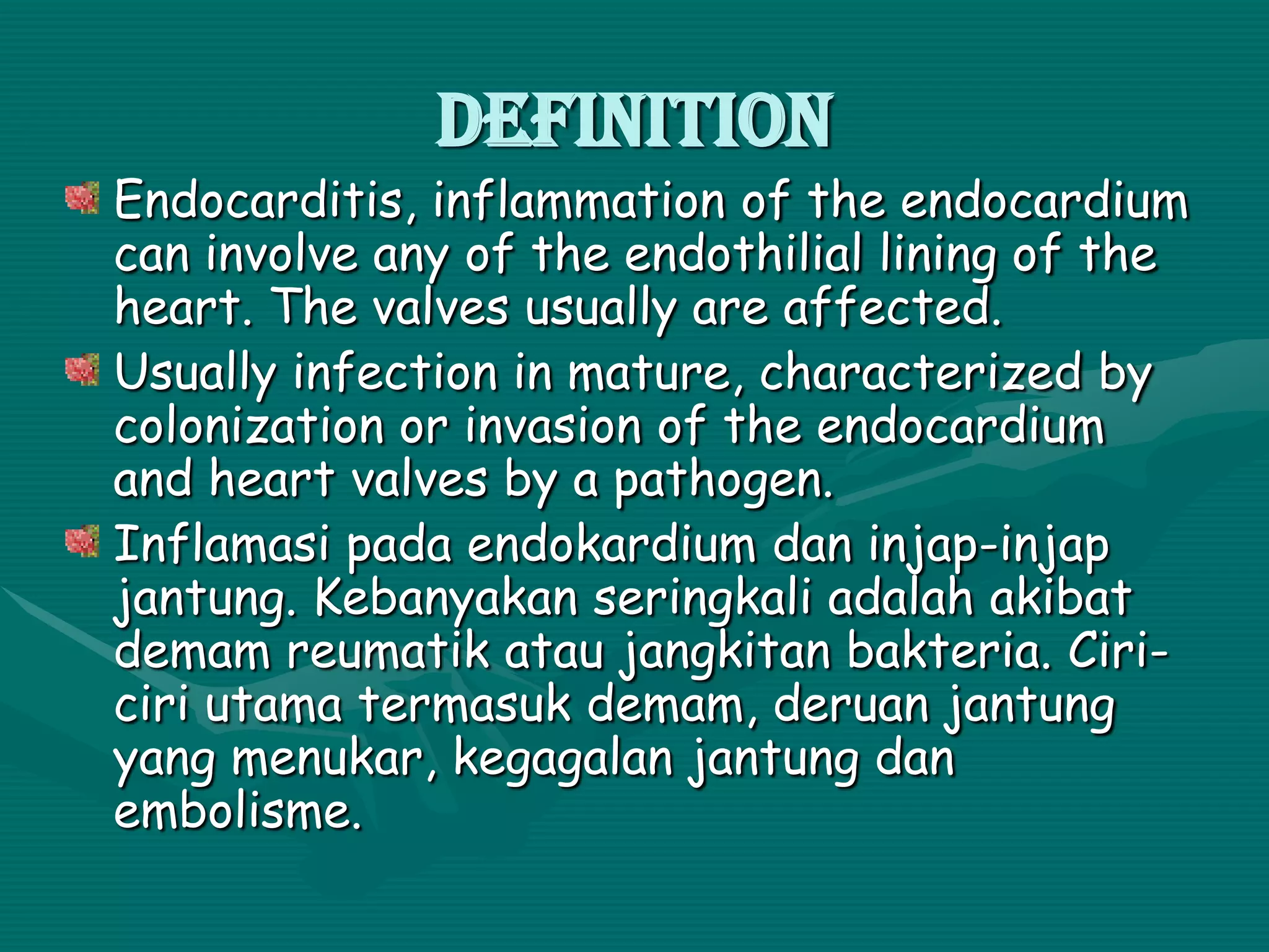 Bacterial endocarditis | PPT