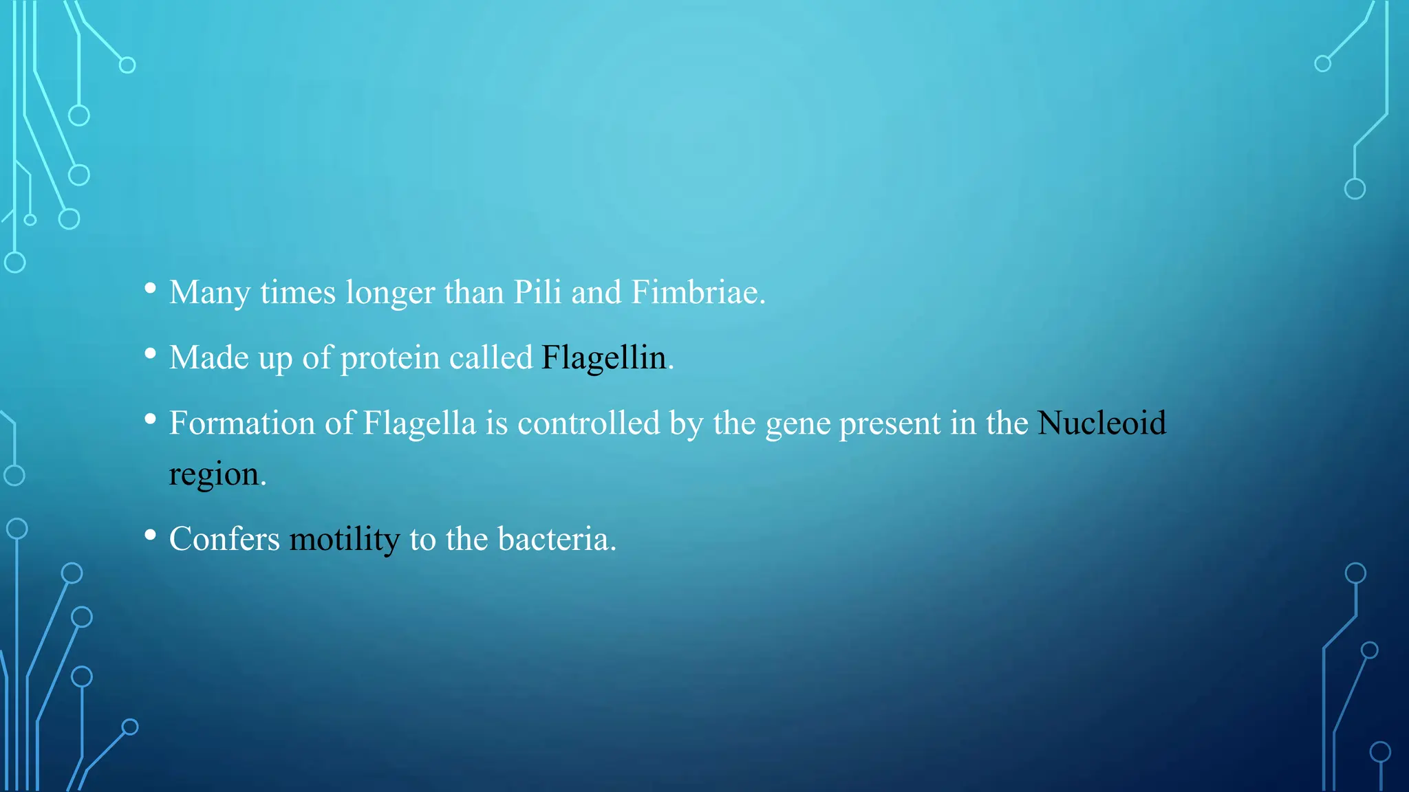 Surface appendages: Bacterial Flagella and pili.pptx