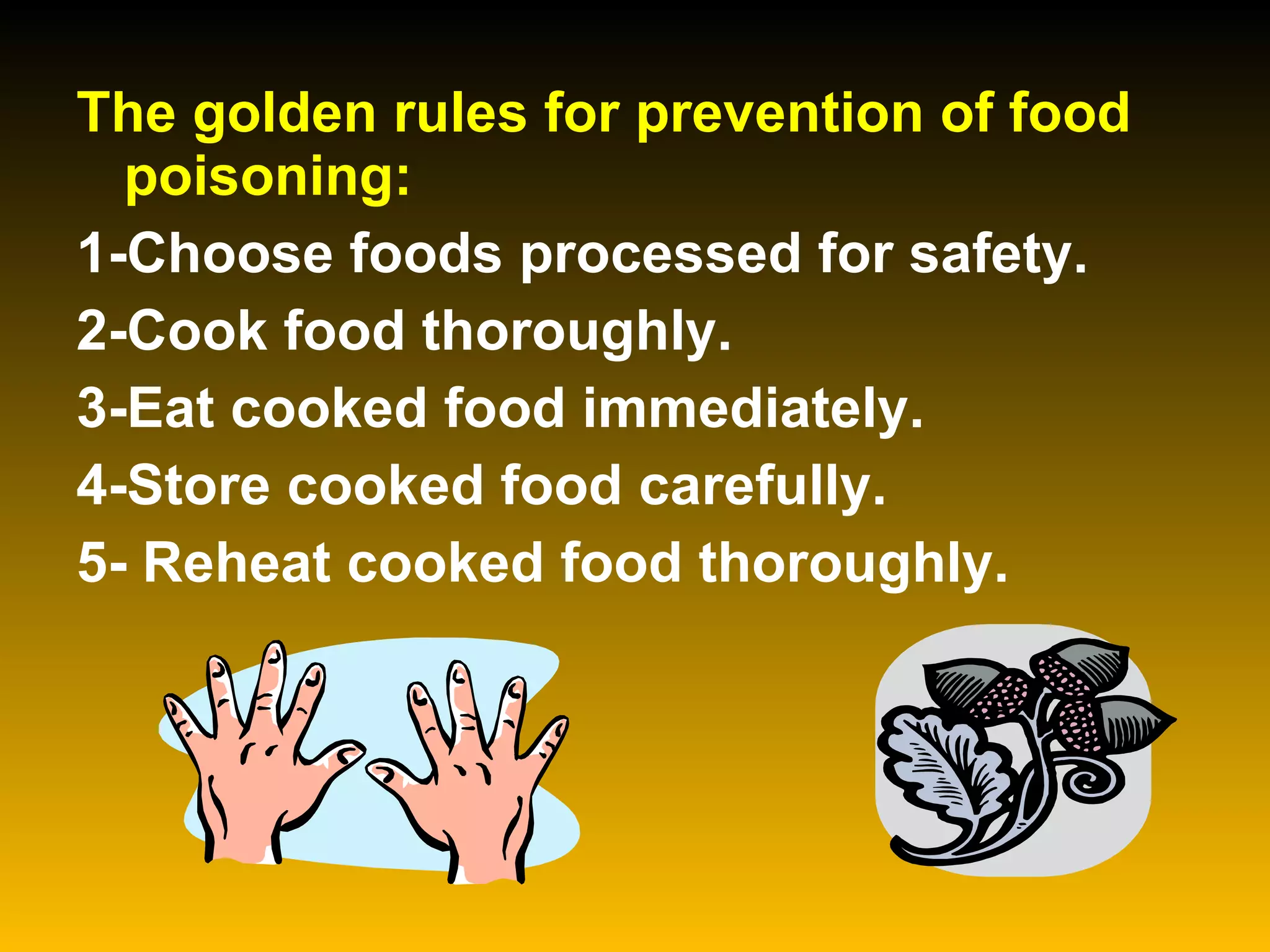 Bacterial food poisoning | PPT