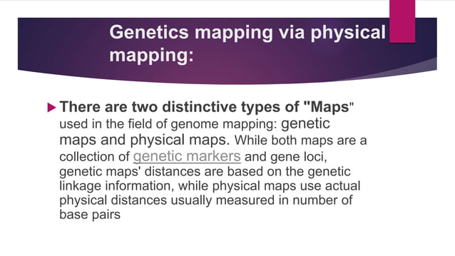 Bacterial gene mapping | PPTX | Genetics | Science