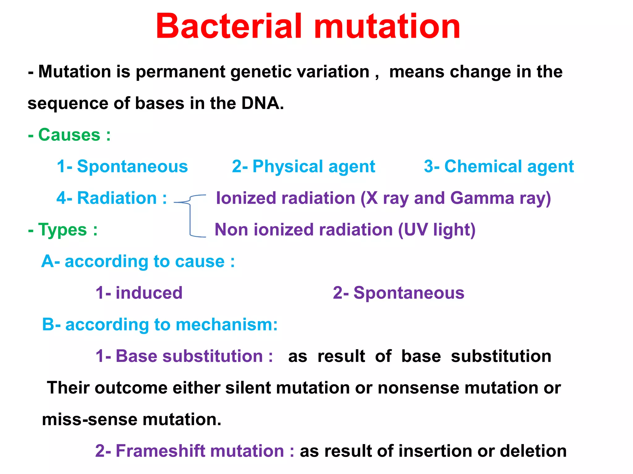 Bacterial genetic | PDF | Genetics | Science