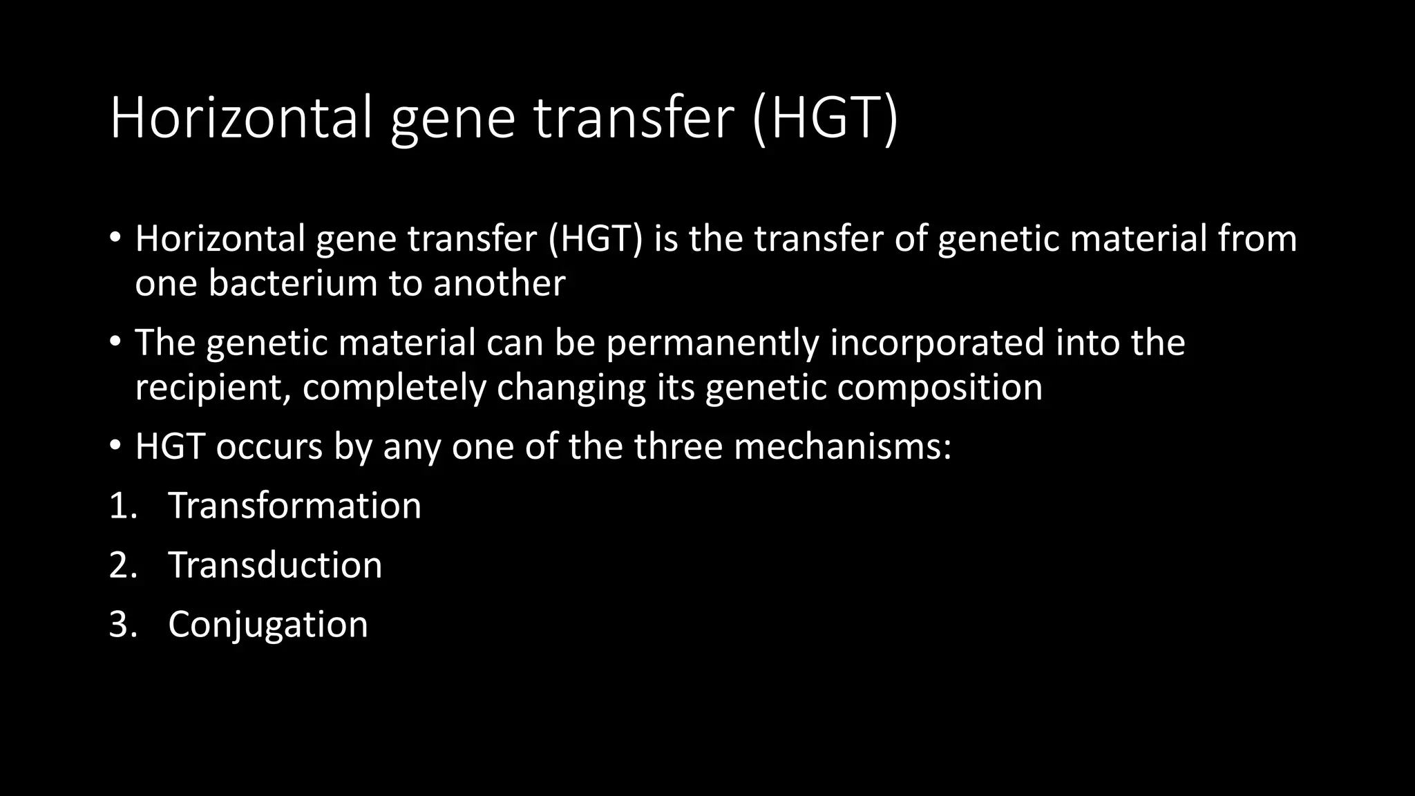 Bacterial genetics - Basic concepts, by Dr. Himanshu Khatri | PPTX