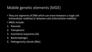 Bacterial genetics - Basic concepts, by Dr. Himanshu Khatri | PPTX