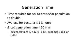 Bacterial growth | PPT