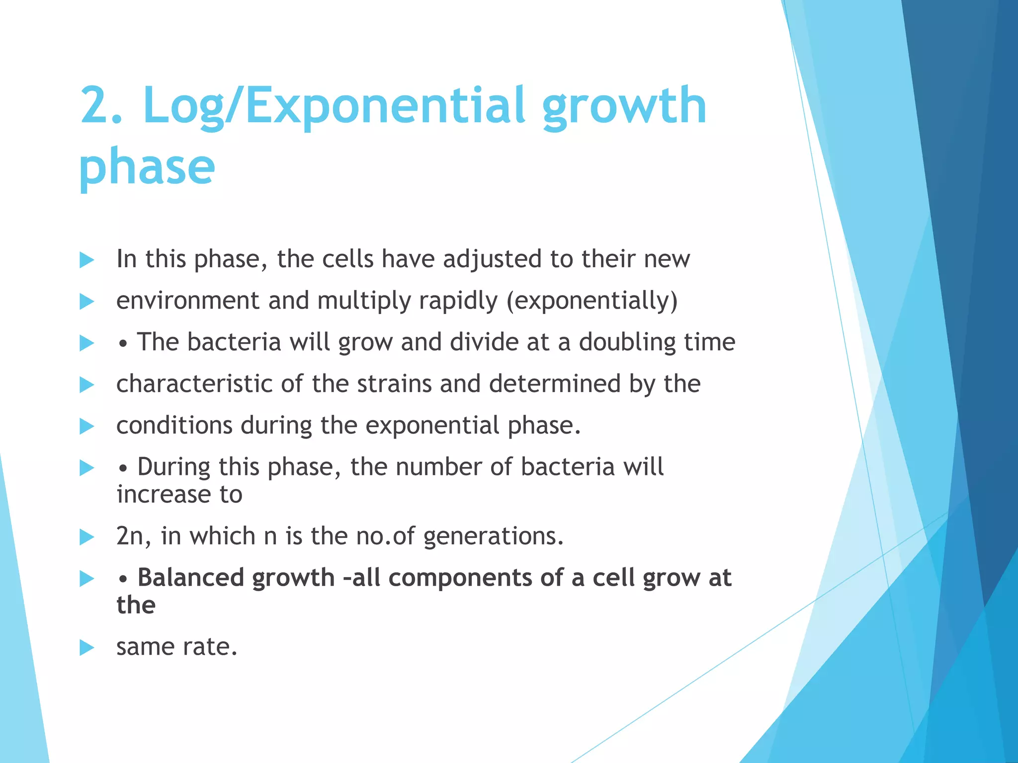 Bacterial growth | PPTX