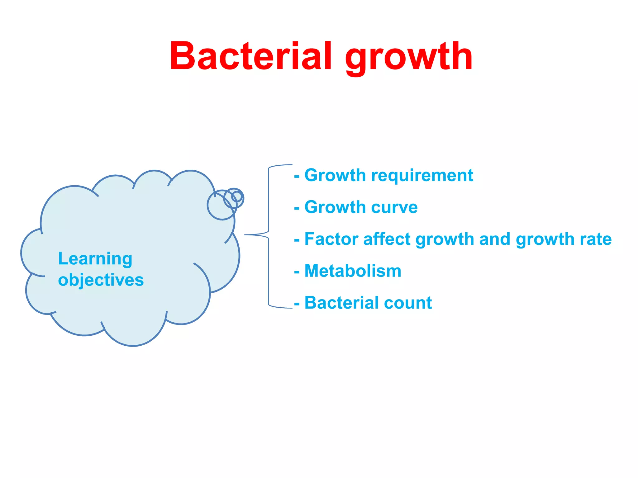 Bacterial growth | PDF