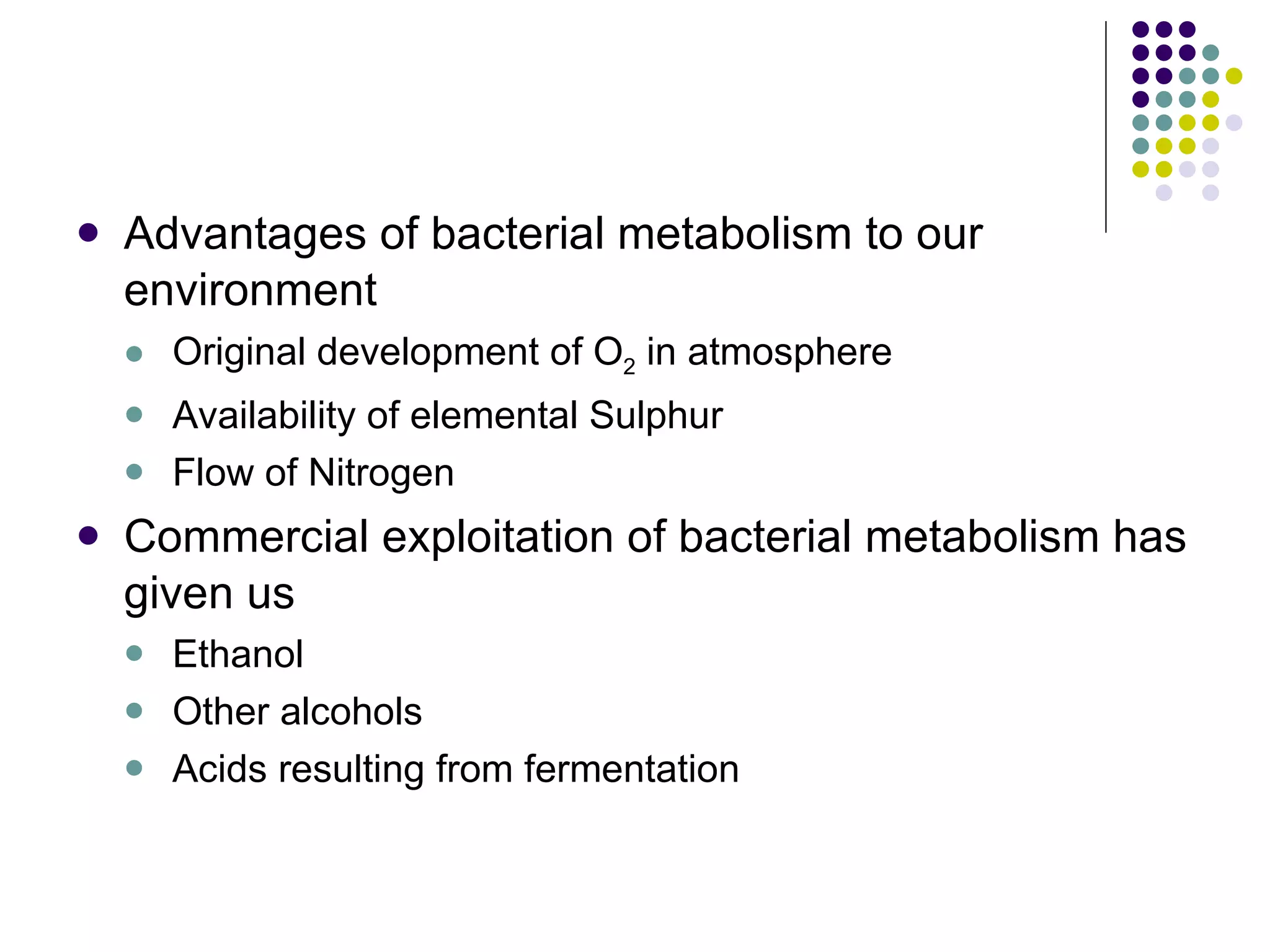 Bacterial Growth And Metabolism | PPT